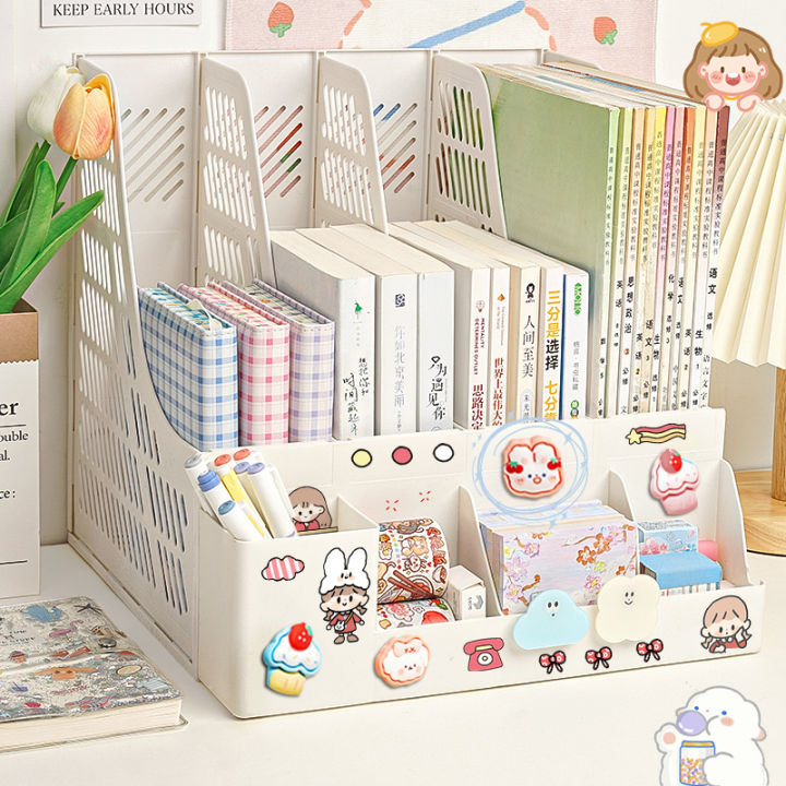 Desktop Bookshelf Children's Book Stand File Folder Document Rack ...