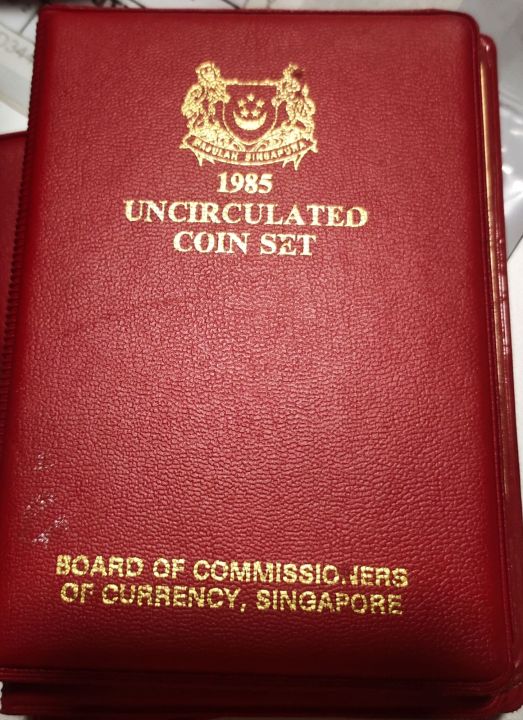 1985 Singapore First Series Uncirculated Coins | Lazada Singapore