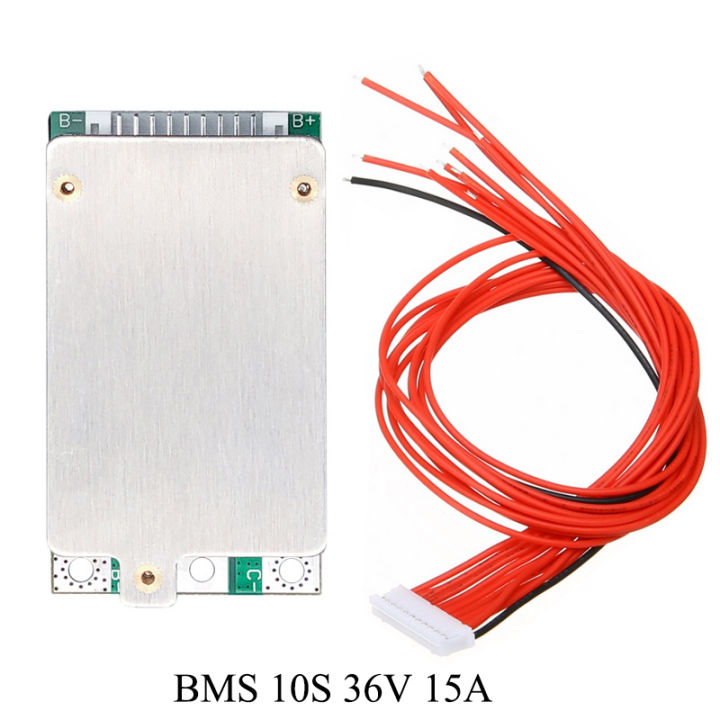 3.7V Li-ion Battery BMS 10S 15A 36V Charge Protection Board with ...