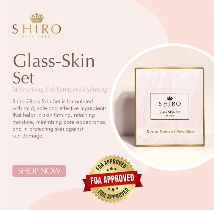 Shiro Glass Skin set | Lazada PH