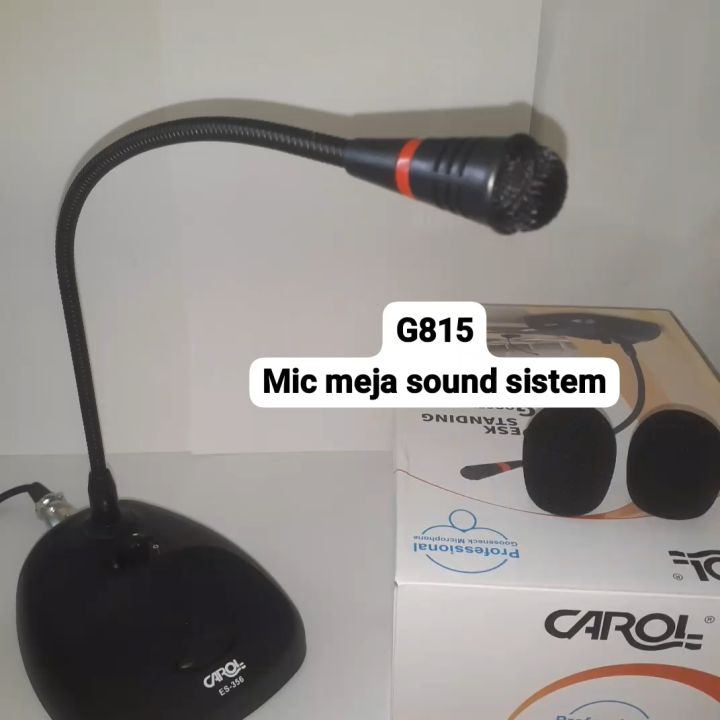 G815 ORIGINAL MIC MEJA METING CONDENSER TABLE PODIUM MICROPHONE PRO ...