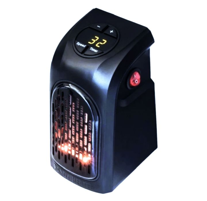 Heater Penghangat Ruangan Portable Blower Fan Pemanas Digital | Lazada ...