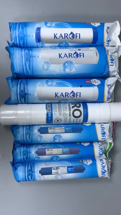 Combo 7 lõi lọc nước Karofi chính hãng dùng cho máy lọc nước Karofi ...