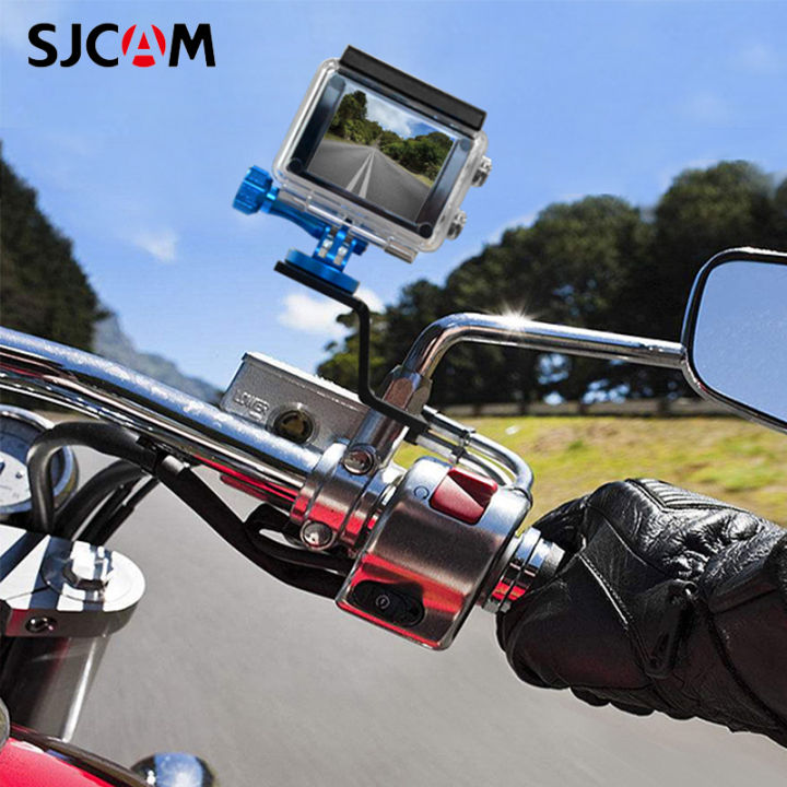 SJCAM Bicycle Motorcycle Camera Accessories Bracket Mount Square With ...