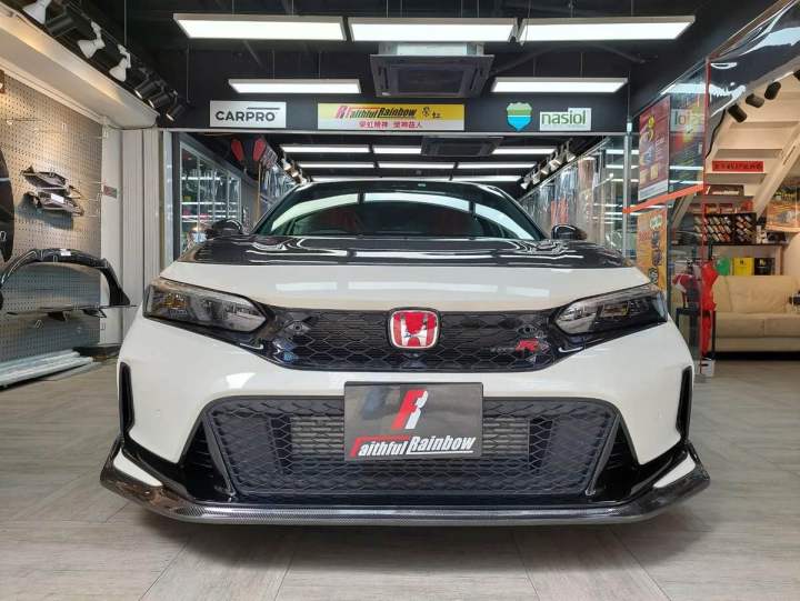 Honda civic Type R FL5 FE Hatchback CMST VARIS AIMGAIN Design front lip ...