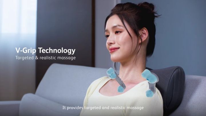 OSIM uCozy V เครื่องนวดอเนกประสงค์ไร้สาย นวดคอ ไหล่ หลัง เอว แขน ขา และน่อง เครื่องนวดบนรถยนต์ ...