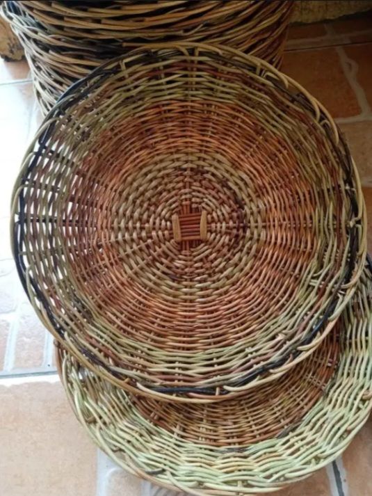 RATTAN NATIVE PLATE BASKET TRAY PAPER PLATE HOLDER | Lazada PH