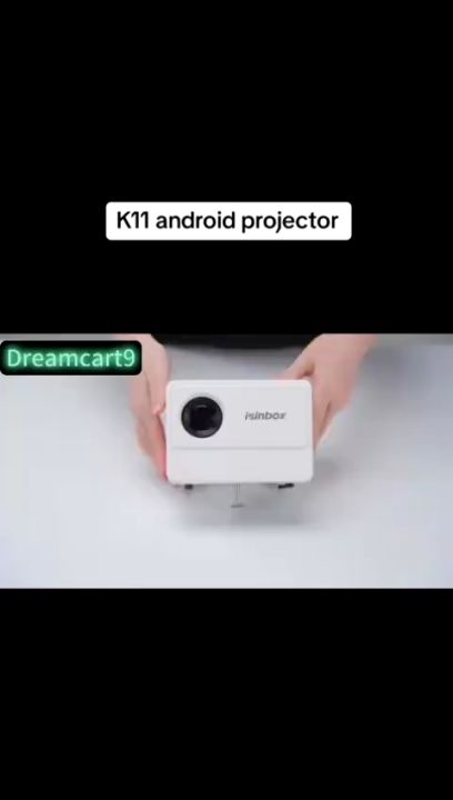 Monoz K11 Projector 9000 Lumens 1080P ULTRA HD Android l WIFI Bluetooth ...