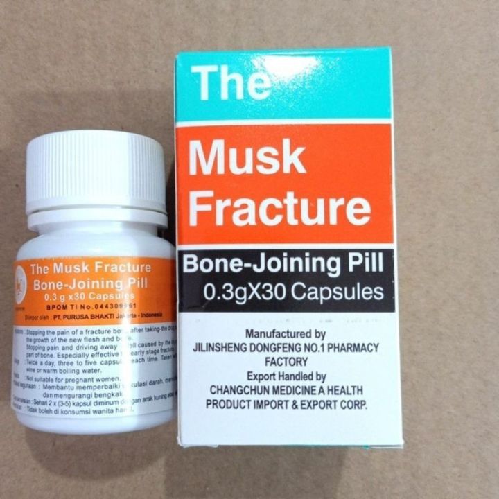 THE MUSK FRACTURE BONE JOINING PILL Obat Patah Tulang | Lazada Indonesia