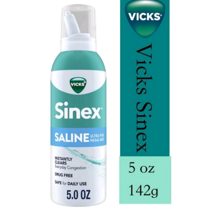 Vicks Sinex Saline Nasal Spray 142g 9-2025 | Lazada PH