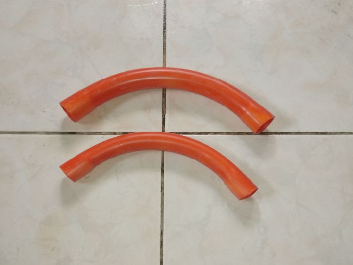 PVC Orange Long Elbow | Lazada PH