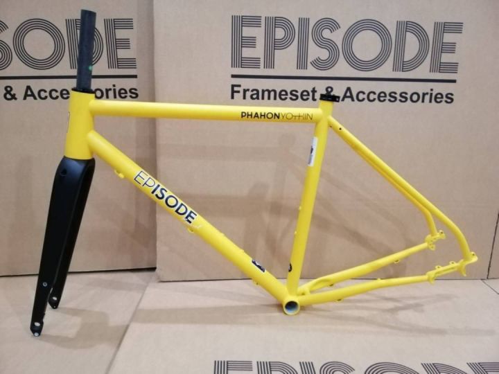 เฟรมเซ็ต EPISODE รุ่น PHAHON-YOTHIN เฟรมแนว GRAVEL BIKE & CYCLOCROSS ...