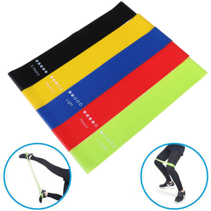 1PC Resistance Bands Rubber Band Workout Fitness Equipment Yoga Power ... 1PC Resistance Bands Rubber Band Workout Fitness Equipment Yoga Power ...