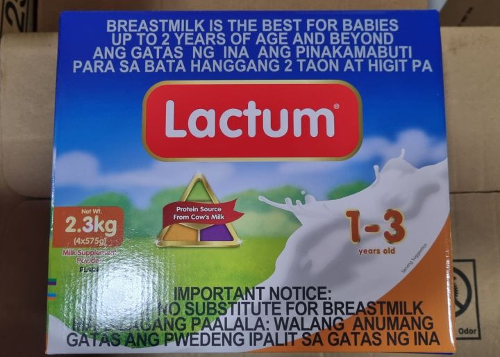 LACTUM 1-3 YRS OLD 2.3KG and 3kg | Lazada PH