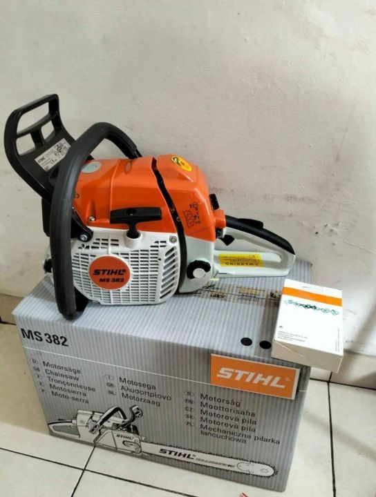 mesin gergaji kayu chainsaw stihl ms382 hanya mesin saja | Lazada Indonesia