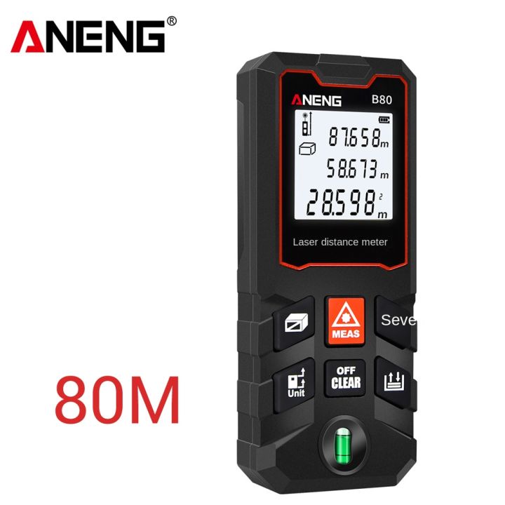 ANENG B80 Laser Rangefinders 80m Digital Ruler Test Tools High ...