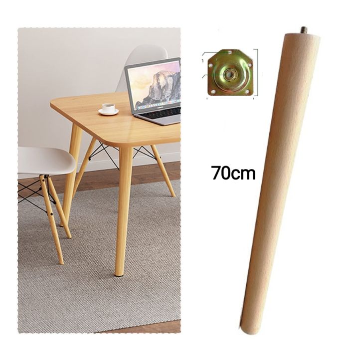 Natural Solid Wood Kaki Meja DIY | Lazada