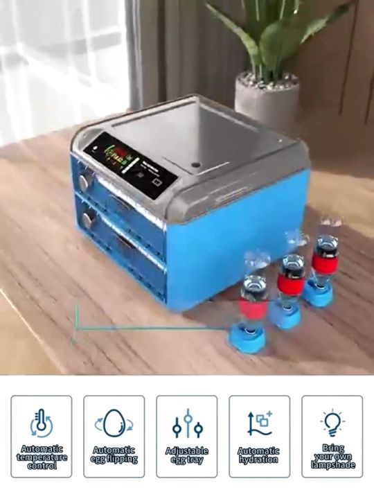 egg incubator fully automatic 300 Egg incubator All-in-one hatching and brooding machine ...