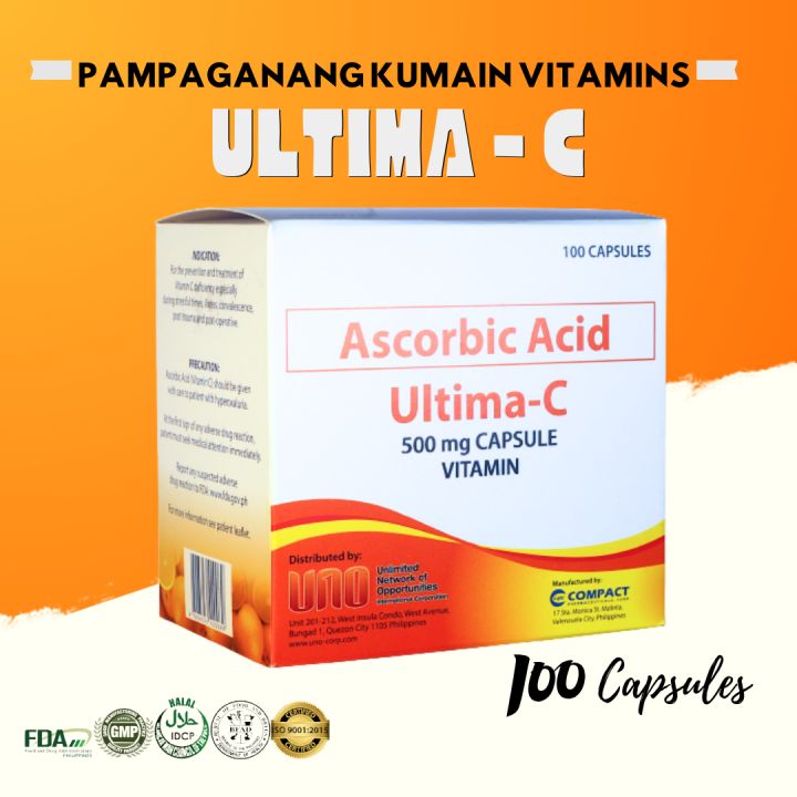 ULTIMA C 1 box (100 capsules) Original Vitamins Pampataba, Pampaganang ...