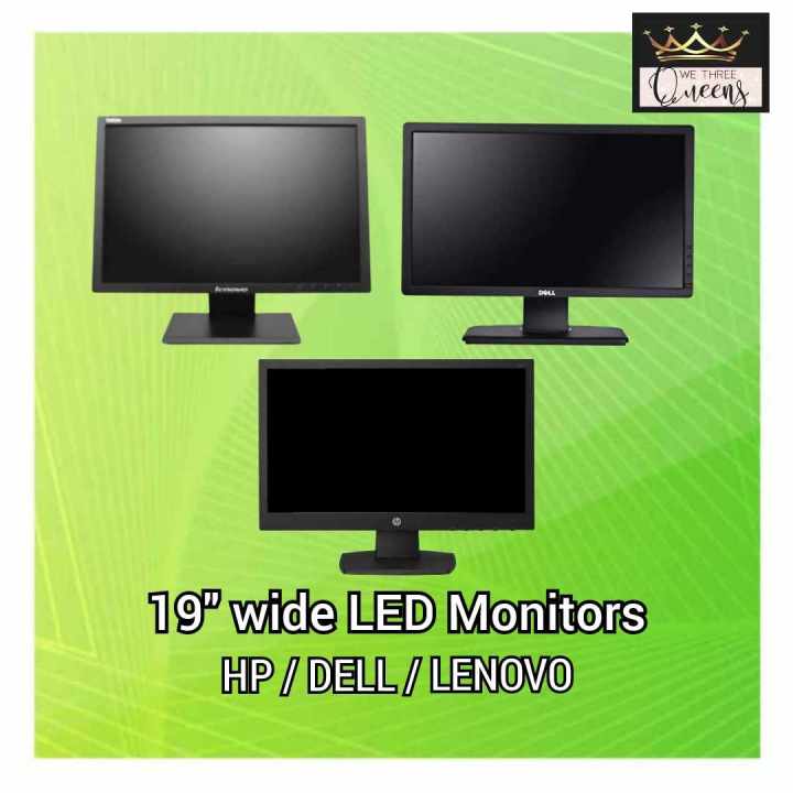 19" WIDE LED MONITORS / ALL BRANDED ORIG 19 WIDE LED MONITOR | Lazada PH