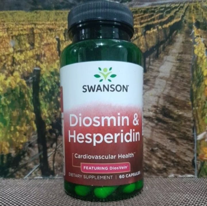 Diosmin 500mg & Hesperidin 60 Capsules EXPIRY: Apr. 2026 Swanson ...