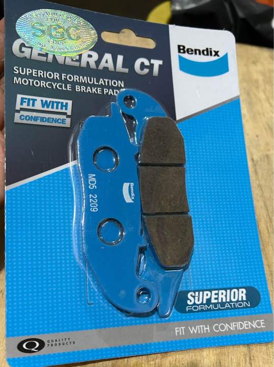 MD5 BENDIX FRONT DISC PAD ADV 150, CRF150, CRF250, CRF300, PCX150 ...