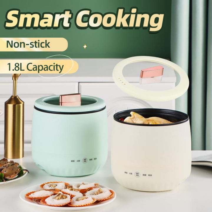 [COD] Mini Rice Cooker 1.8L Multi-function Cooker Non-Stick Inner Pot ...