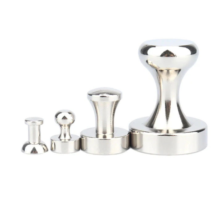 Super Strong Magnetic Push Pins Neodymium แม่เหล็ก Sucker Pushpins โลหะ ...