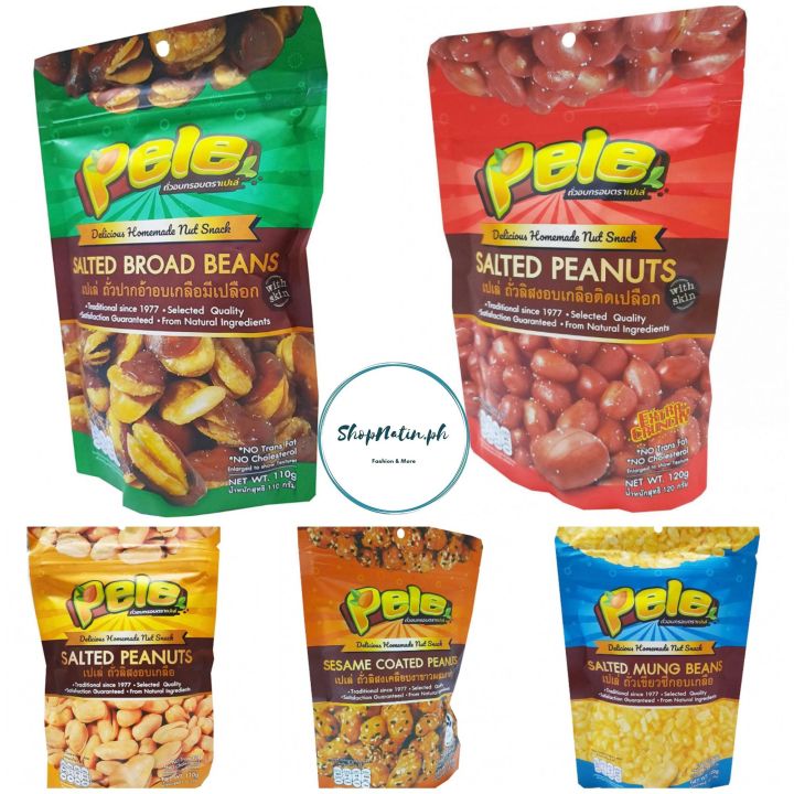 Pele Delicious Homemade Nut Snack Pili Sesame Salted Peanuts Broad ...