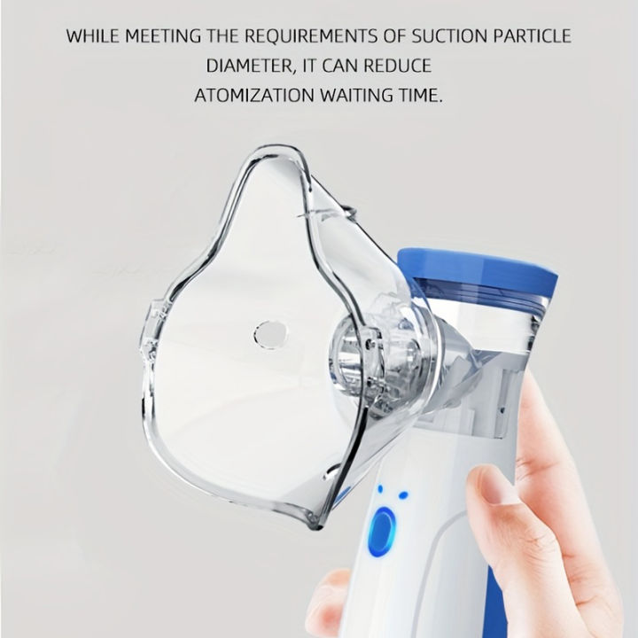 Handheld Portable autoclean Inhale Nebulizer Mesh Atomizer silent inhaler nebuliser inhalator ...
