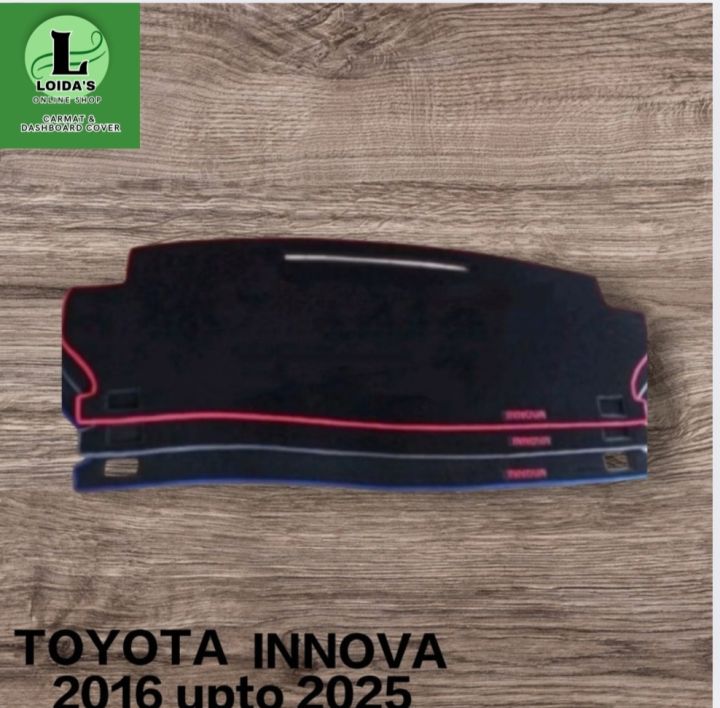 INSULATED DASHBOARD COVER TOYOTA INNOVA 2016 UPTO 2025 | Lazada PH
