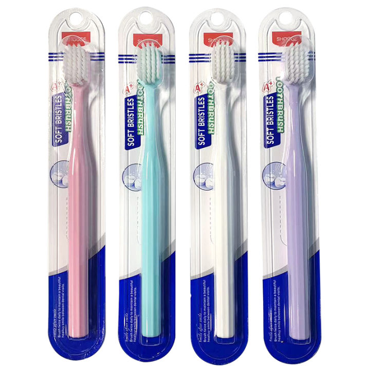 SHOOGE | แปรงสีฟันขนนุ่มหัวกว้างสำหรับคู่รัก | Lazada.co.th