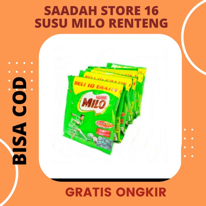 Minuman Sachet / Minuman Milo sachet /1 renteng isi 11 | Lazada Indonesia