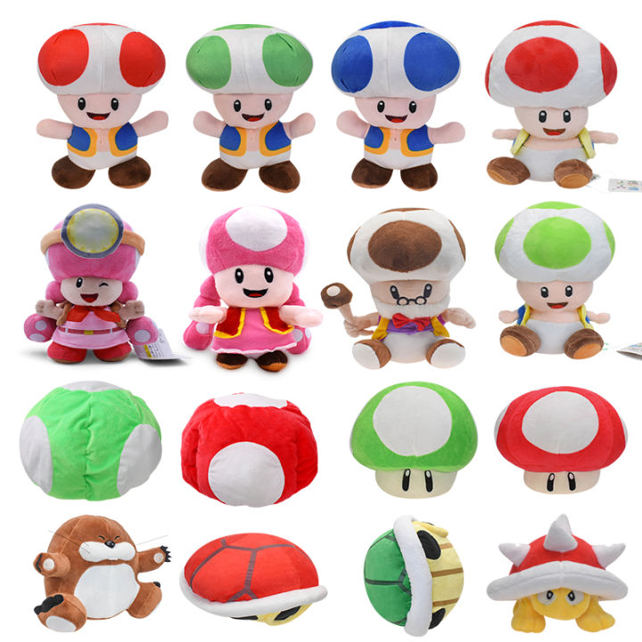 Mario Bros Mushroom Hat koopa turtle Dry Bones monty mole Green ...