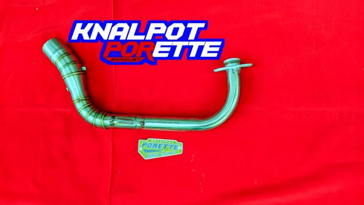 Leher Header Pipa Knalpot Mio J mio im3 mio gt inlet 50mm | Lazada ...