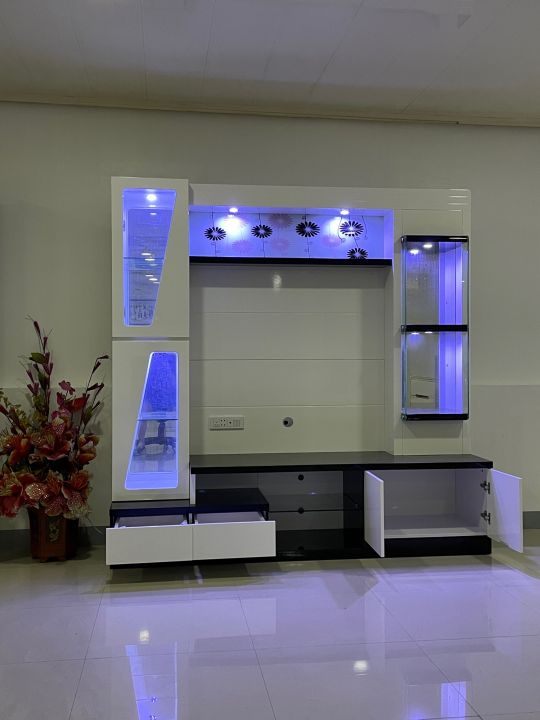 047 Tv Divider Living Room Tv rack | Lazada PH