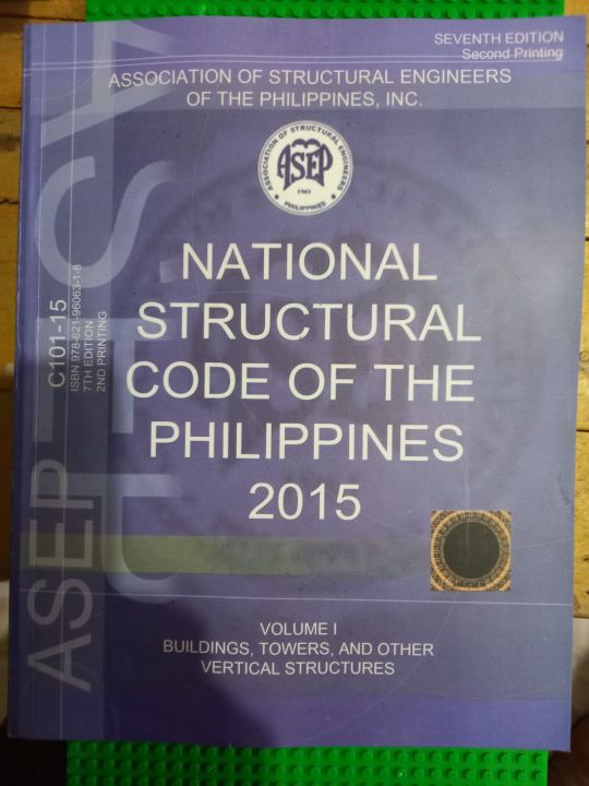 NATIONAL STRUCTURAL CODE OF THE PHILIPPINES 2015 | Lazada PH