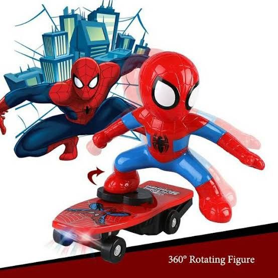 promo cod /Mainan anak skateboard Super hero /tumbling skate board ...