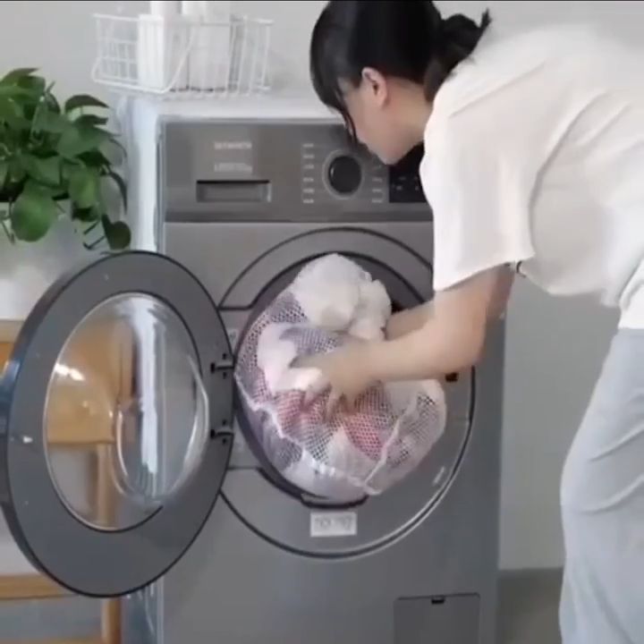 Large Washing Net Bags 4 Sizes Fine Mesh And Durable Laundry Bag With ...