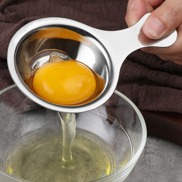 Home Use Egg Separator Yolk And Albumen Filter 304 Stainless Steel ...