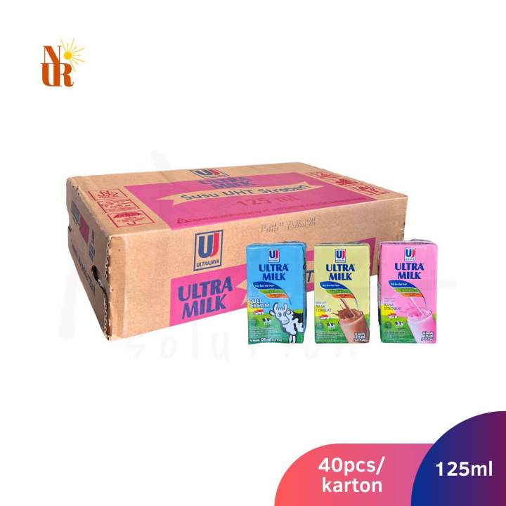 Ultra Milk Susu UHT 125ml x 40pcs [Karton] | Lazada Indonesia
