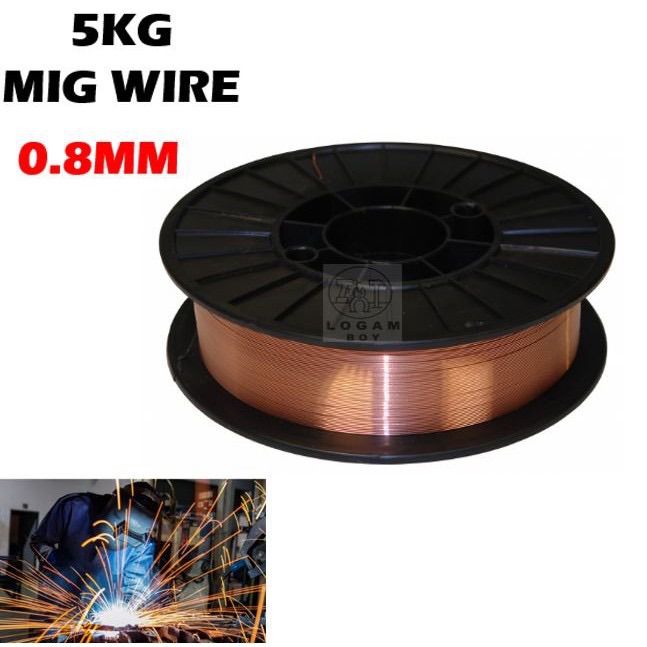 MIG WIRE 0.8mm 5kg CO2 HOME DIY WELDING AWNING | Lazada