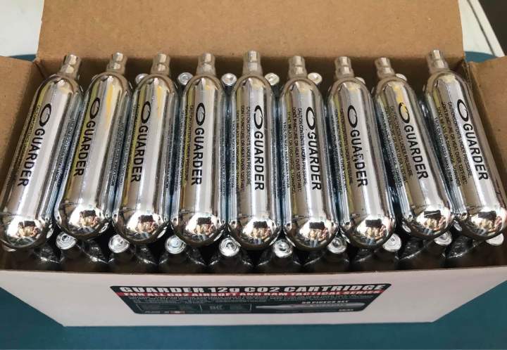 ขวดแก๊ส Co2 GUARDER 12g แท้ | Lazada.co.th