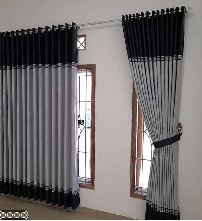 Gorden Jendela Ukuran Lebar Besar Gordyn Blackout Import Minimalis ...