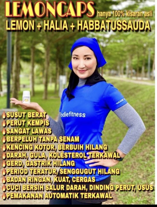 Lemoncaps (Lemon, Halia , Habbatusauda) | Lazada