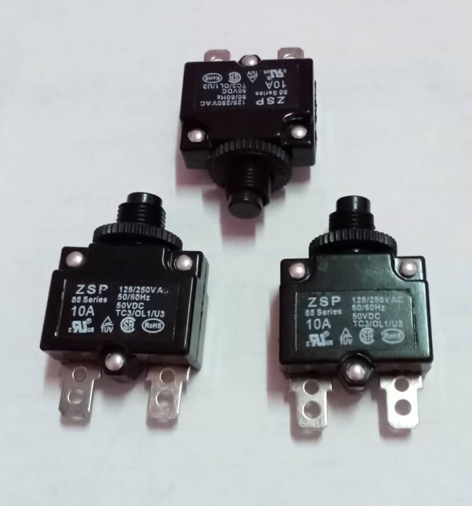 Overload Switch โอเวอร์โหลดสวิทช์ เบรกเกอร์ตัดไฟเกินป้องกันสวิทช์ ฟิวส์ ...