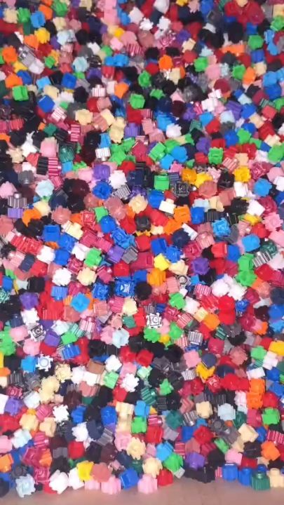 1kg mảnh xếp hình màu lẻ cân đồ chơi lắp ráp phát triển trí não | Lazada.vn