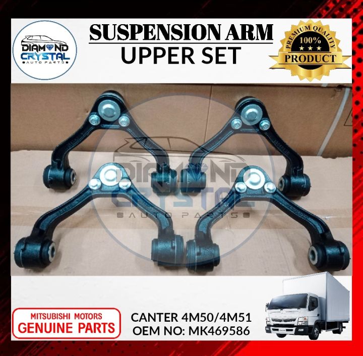 SUSPENSION ARM WITH BALL JOINT FUSO CANTER 4M50 / 4M51 UPPER SET OEM NO ...