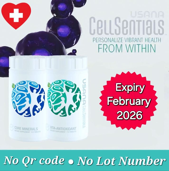 Cellsentials 100% Genuine 2 bottles of 112 tablets = 224 tablet Usana ...