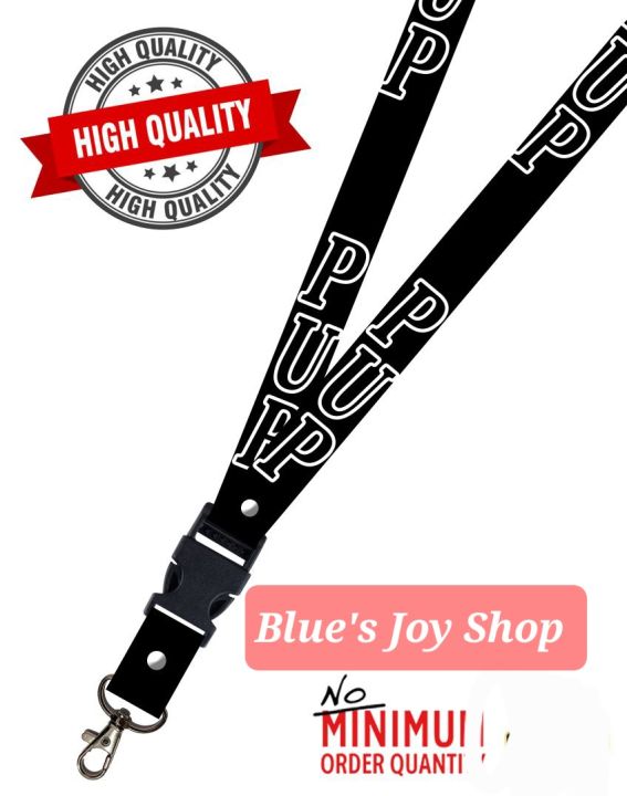 PUP ID LACE LANYARD/NEW DESIGN MINIMAL G-HOOK | Lazada PH